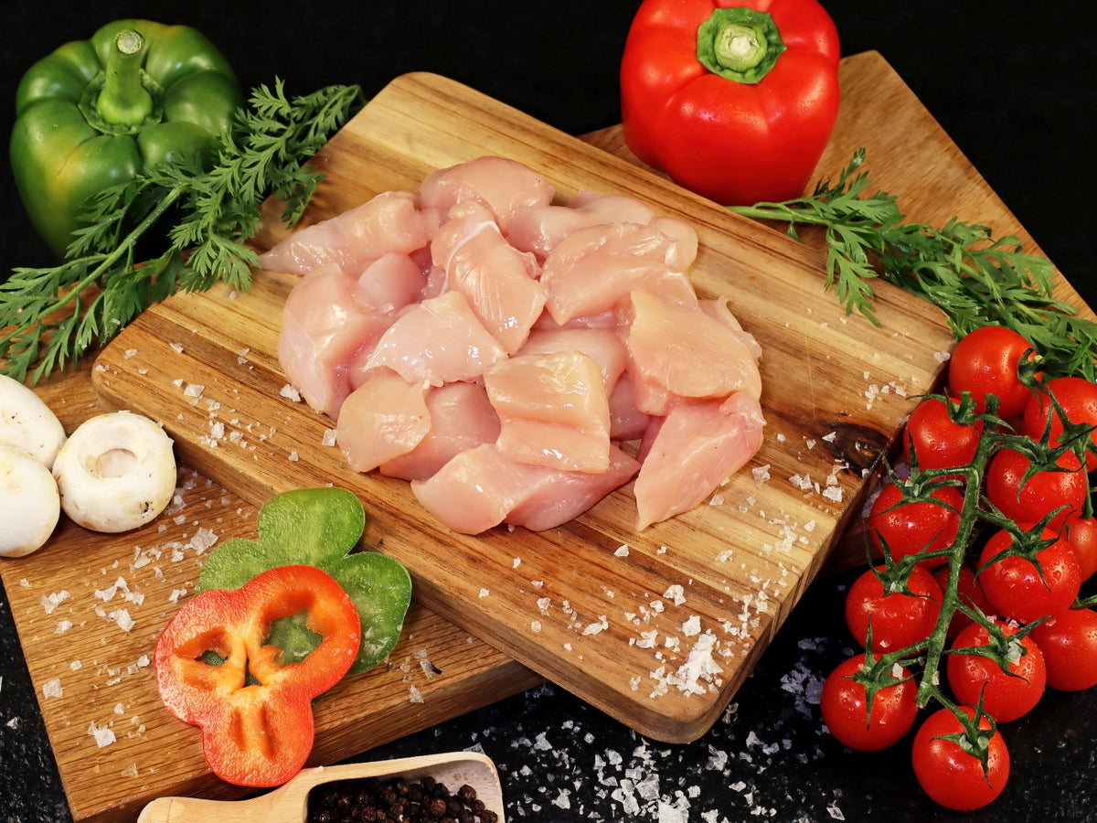 Diced Chicken (454g) | Springwood Meats